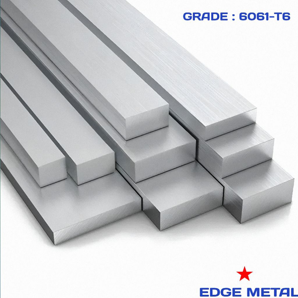 Jual PLAT STRIP ALUMINIUM 6061| TEBAL 10MM X LEBAR 100MM X P. PER 1CM ...