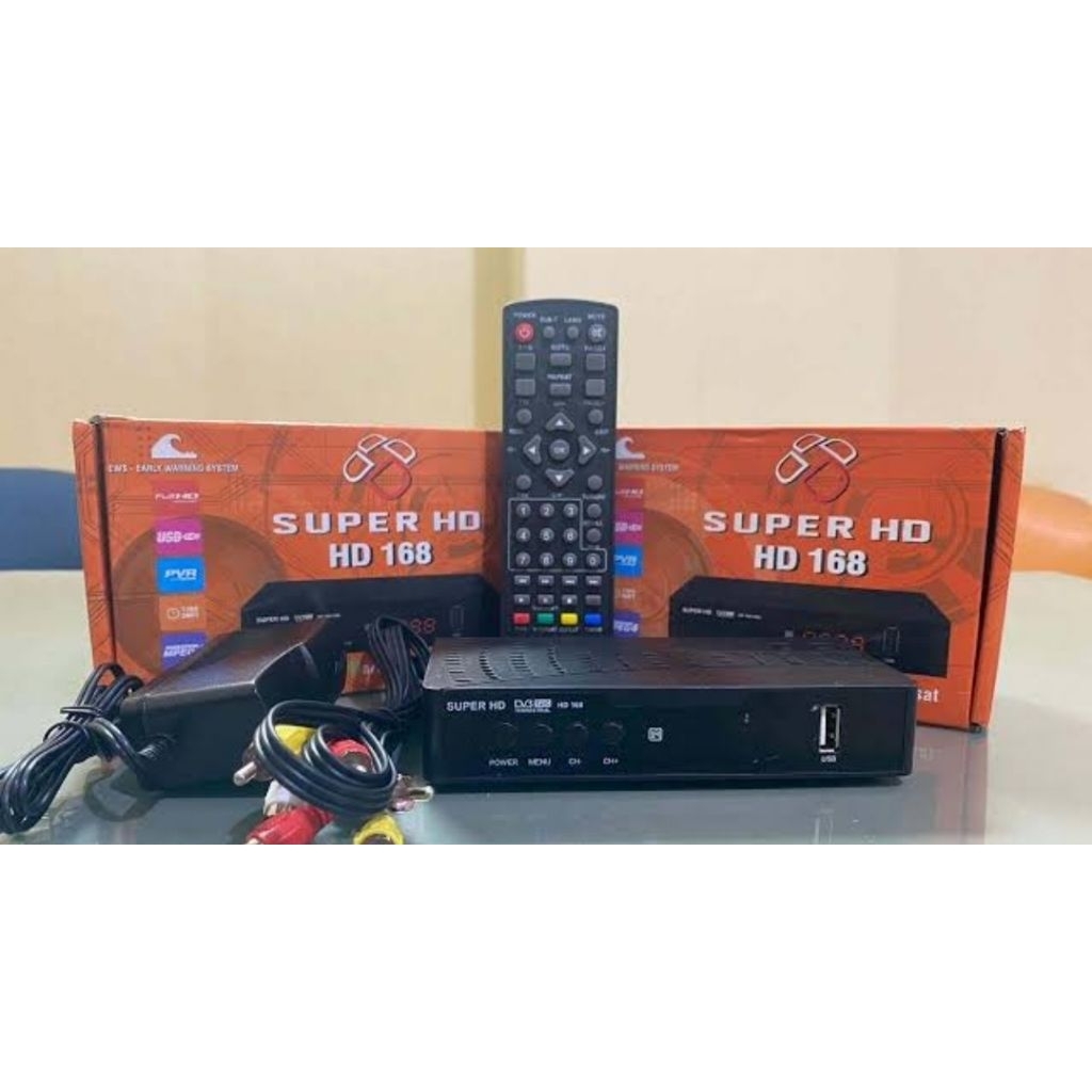 Jual [STB TV Digital] STB TV Digital DVB T2 Super HD Gol 168 Dus Orange ...