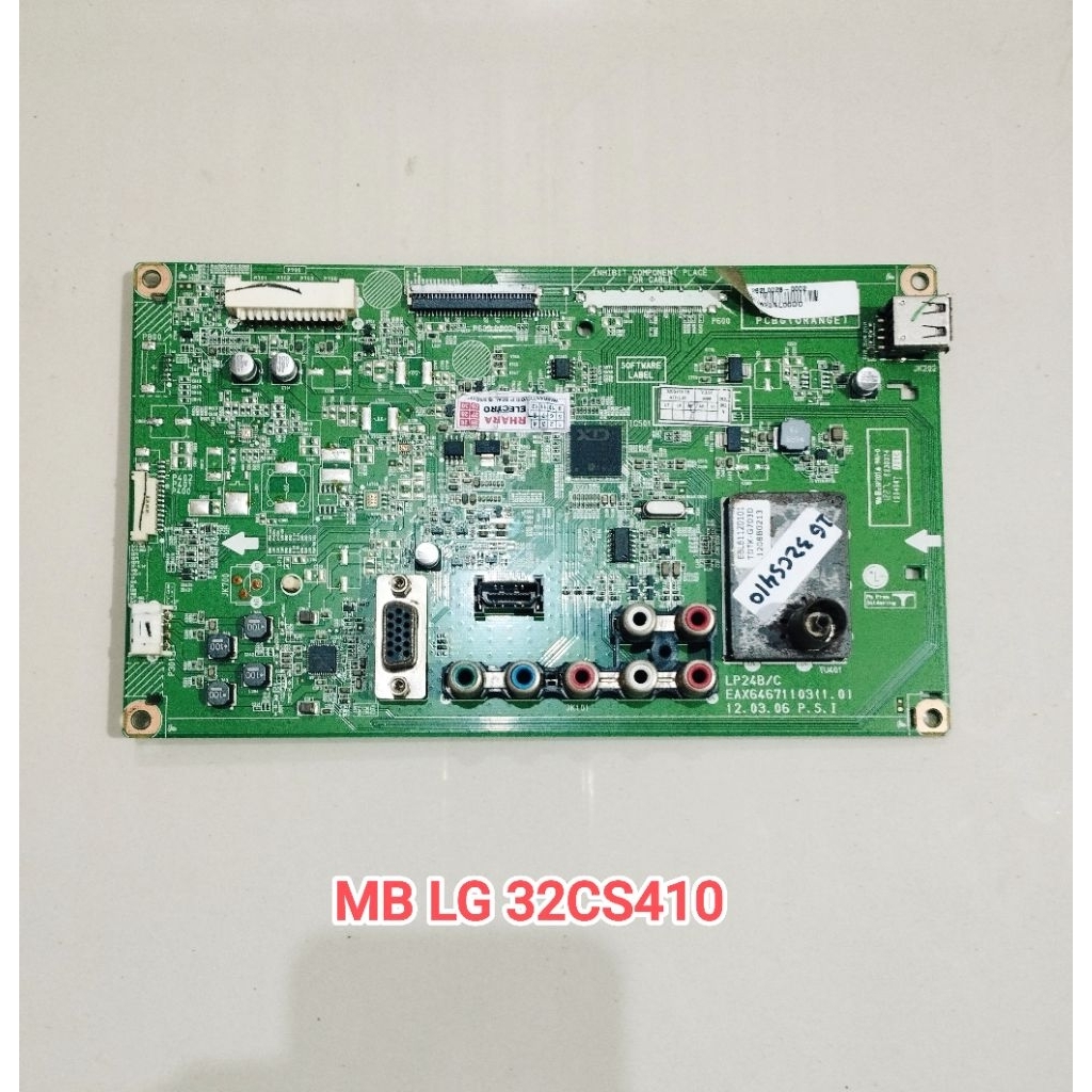 Jual MB TV LG 32CS410 32LD310 MAINBOARD MOBO PSU POWER SUPLAY REGULATOR ...