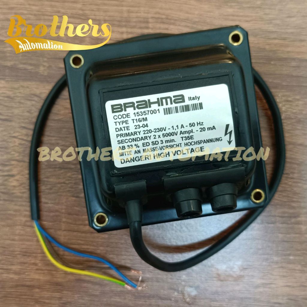 Jual BRAHMA T16/M Ignition Transformer T16/M 220-230V | Shopee Indonesia