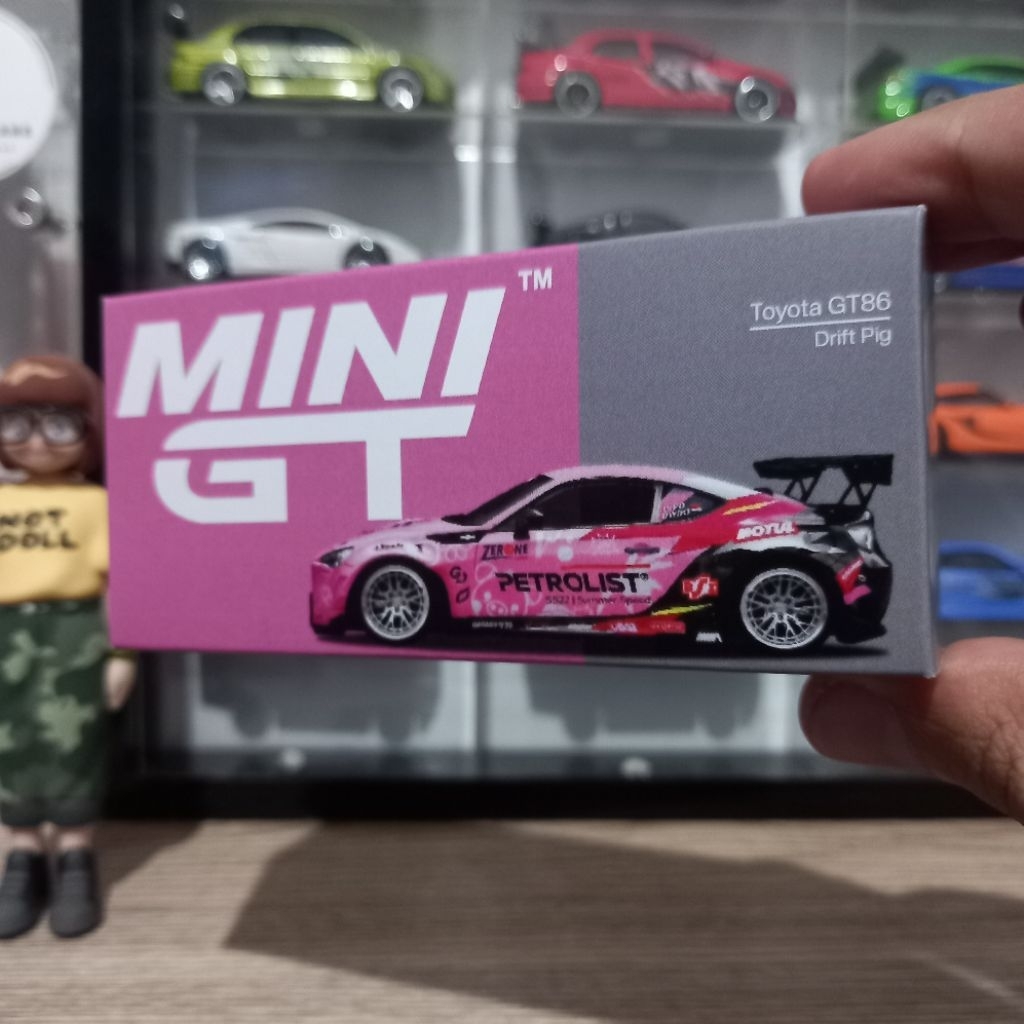 Jual Custom Box Toyota GT86 Drift Pig Garasi Drift MiniGT | Shopee ...