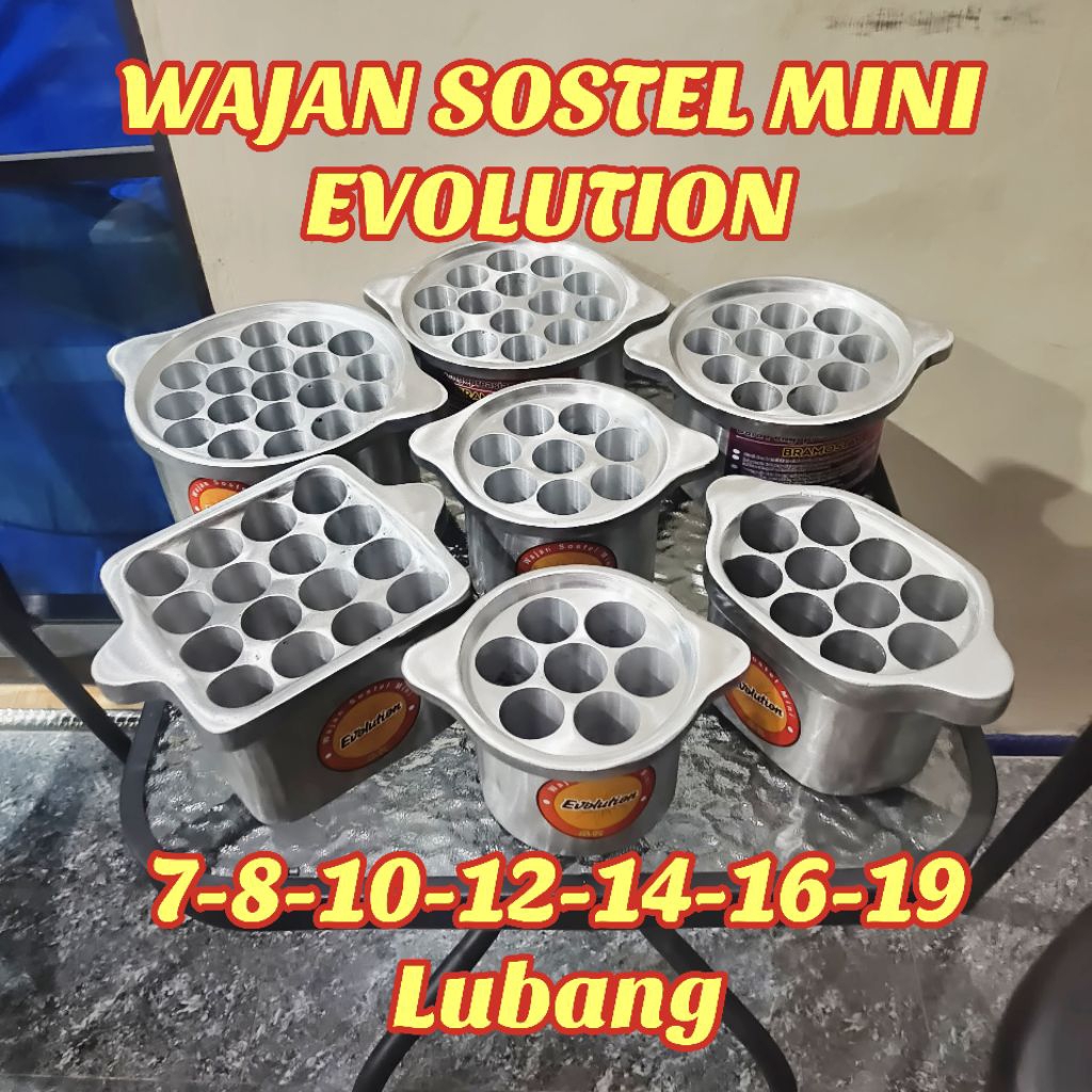 Jual WAJAN SOSTEL MINI EVOLUTION | Shopee Indonesia