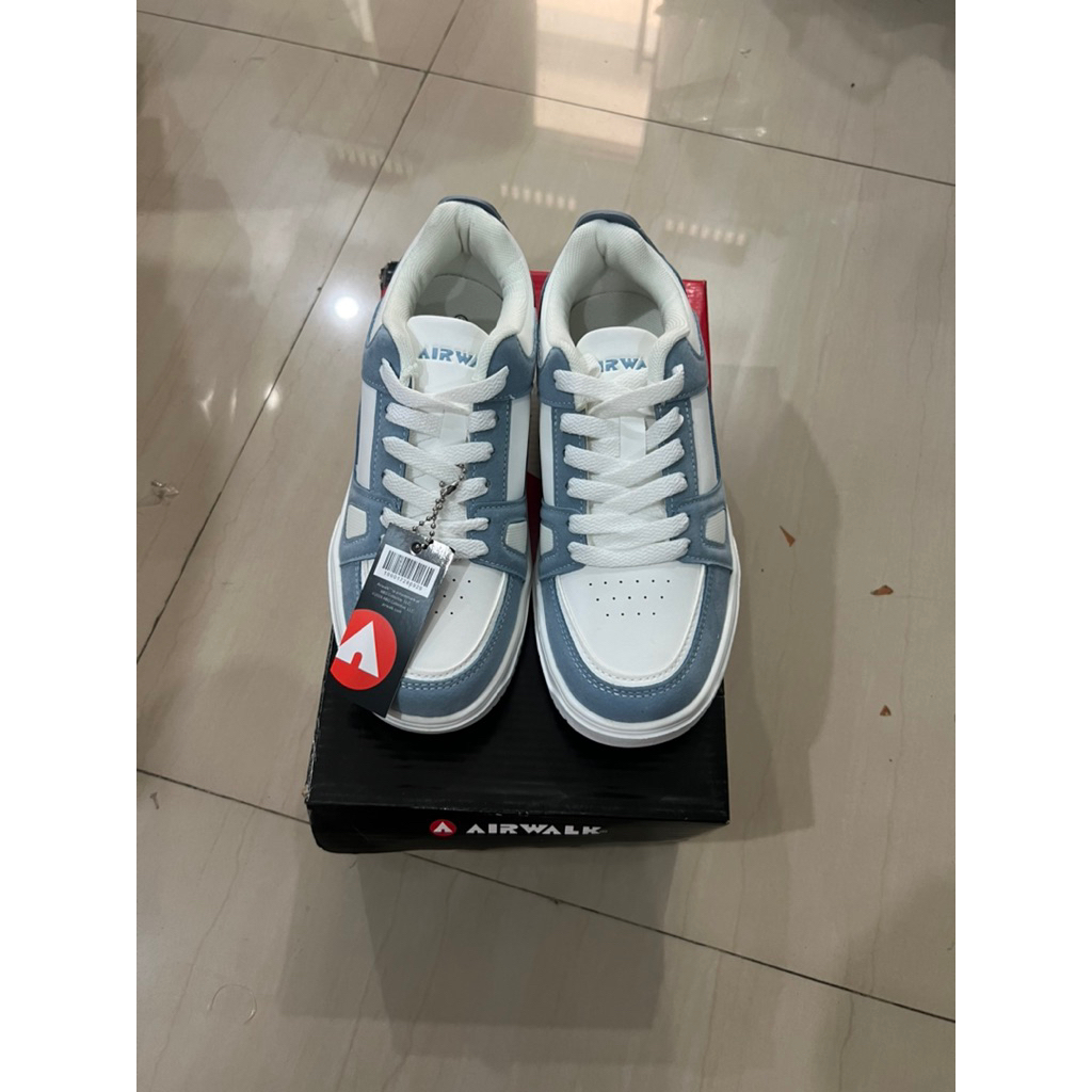 Jual Airwalk Cory Blue/White 100% Original | Shopee Indonesia