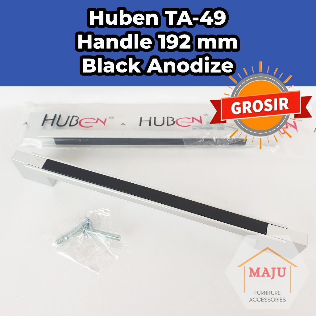 Jual Huben Handle TA-49 192 Black Anodize Aluminium Grosir Tarikan ...