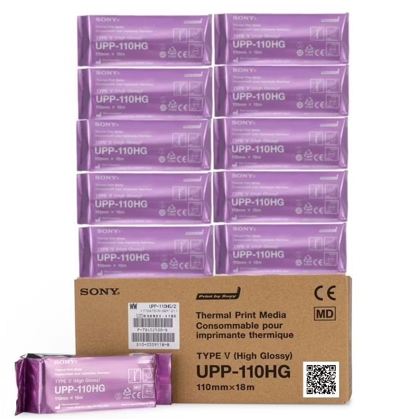 Jual Kertas Thermal USG Sony UPP110HG Type V Printer Ultrasound ...
