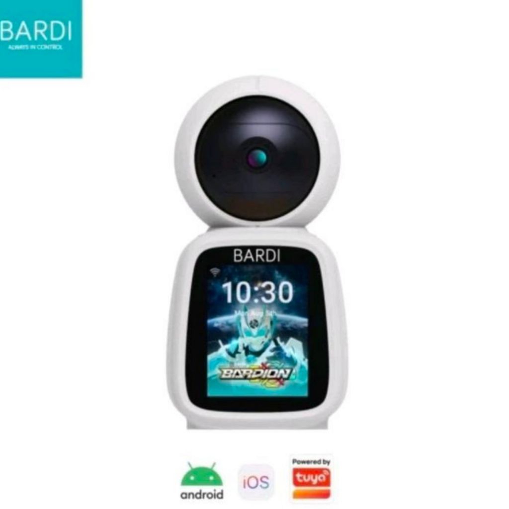 Jual BARDI IP CAMERA INDOOR PTZ VIDEO CALL SCREEN - SMART CCTV CAMERA ...