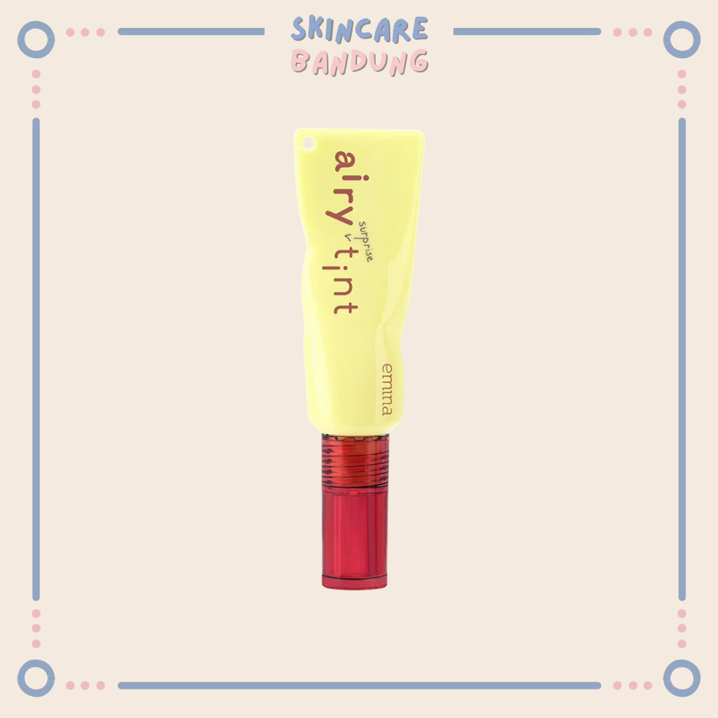 Jual [With Keychain] Emina Airy Surprise Tint Lip Tint Liptint - Shade ...