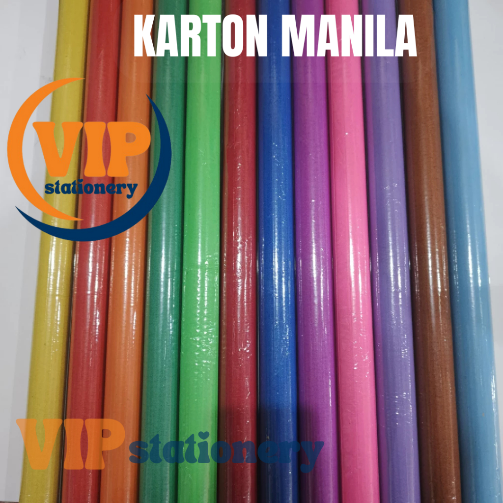 Jual Karton manila warna warni ( 1 Lembar ) / Kertas Karton Manilla ...