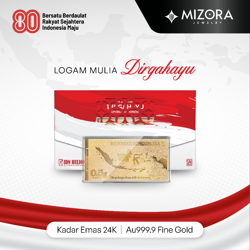 Jual Mizora Jewelry - Emas - Logam Mulia - Souvenir - Gift - Emas 24K - 99,9% Fine Gold ...