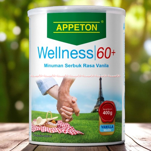 Jual Appeton 60+ 60 plus 400gr Susu Makanan Pengganti Untuk Lansia ...