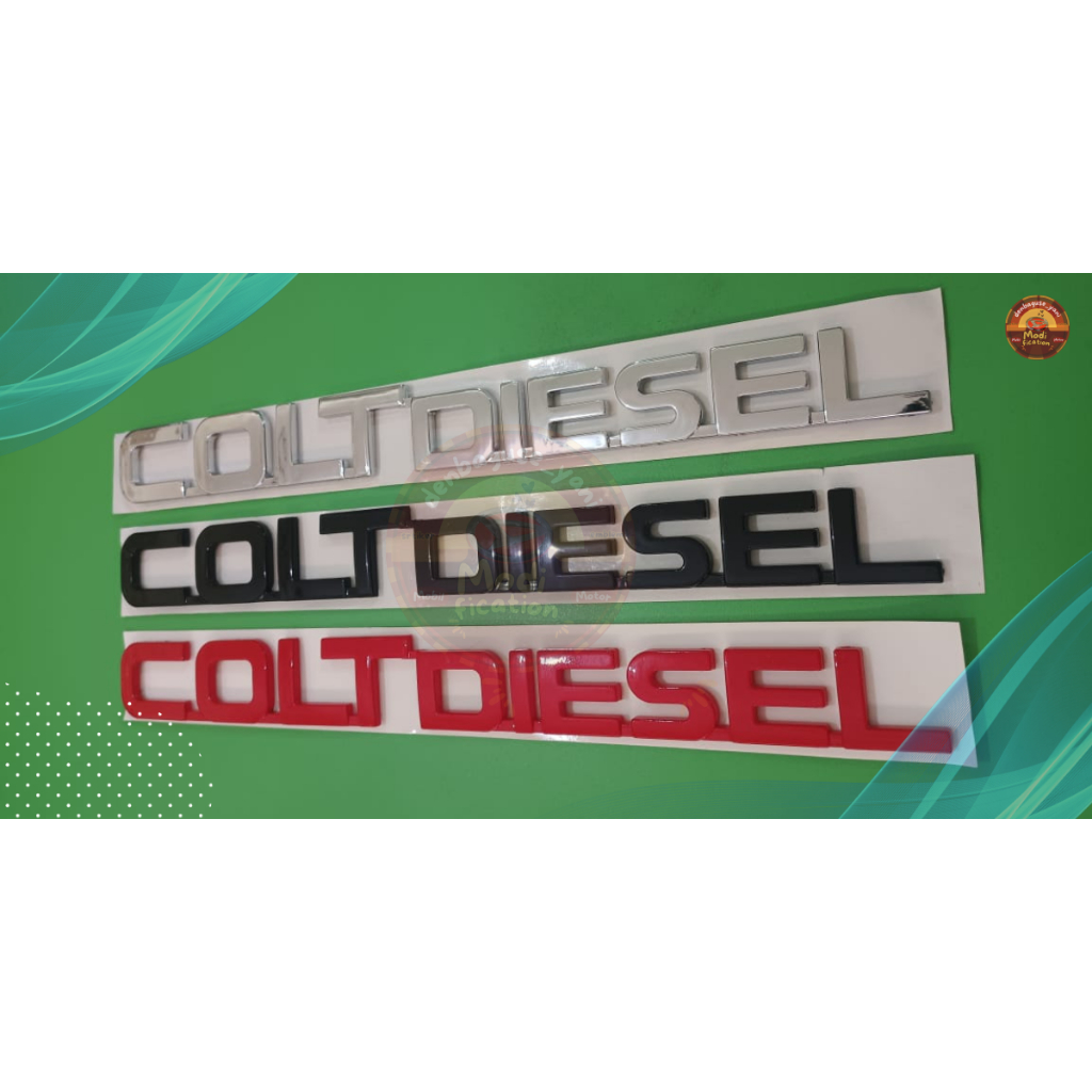Jual Emblem Logo colt diesel canter/Logo coltdiesel / emblem colt ...