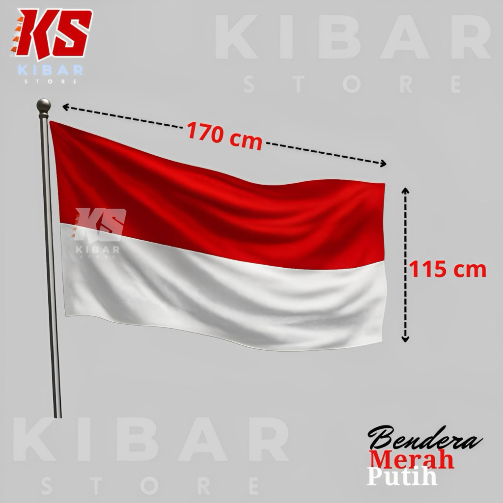 Jual Bendera Merah Putih Ukuran |Bendera Agustusan Indonesia | Shopee ...