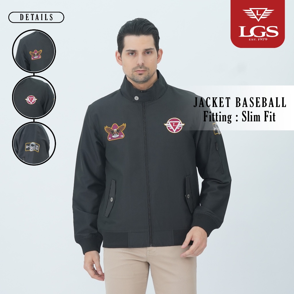 Jual LGS - Jaket Pria - Patch LGS - Saku Vest - Hitam - JJK.558.212.001 ...