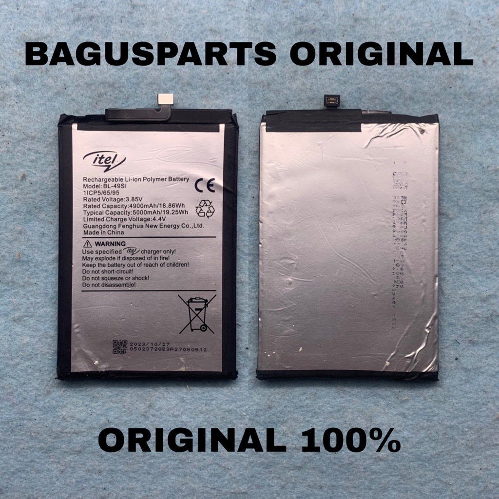 Jual BATERAI BATRE BATTERY BL-49SI ITEL P55 5G P661N/ ITEL S25 S685LN ...