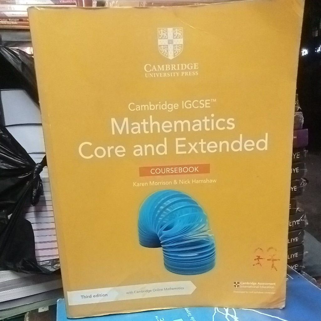 Jual Buku Cambridge Igcse Mathematics Core And Extended Coursebook Original Shopee Indonesia