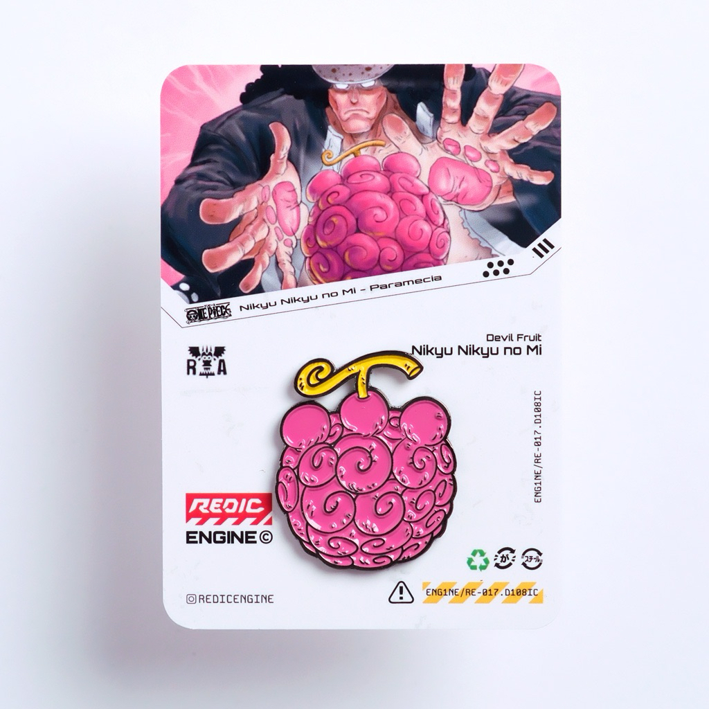 Jual Pin Enamel Devil Fruit Nikyu Nikyu No Mi Kuma | Shopee Indonesia