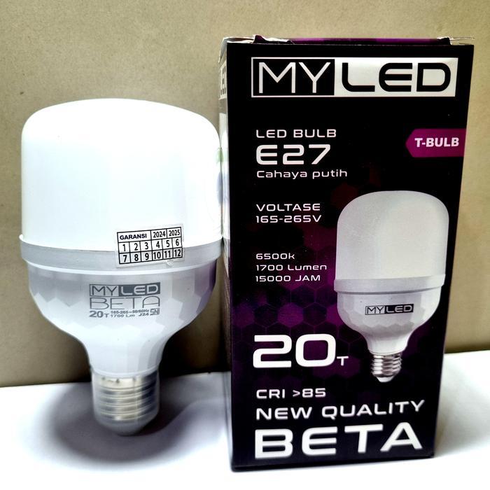 Jual GARANSI Lampu Led MyLed Beta 20 watt sni | Lampu Berkualitas ...