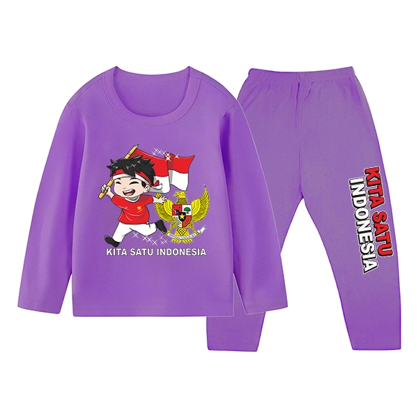 Jual Oneset Anak Agustusan Pakaian Hutri Dirgahayu 1945 Cowok Cewek ...