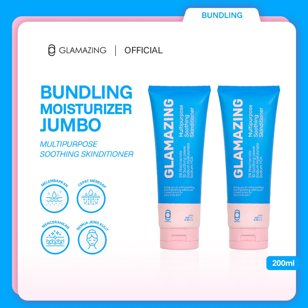 Jual GLAMAZING-[Twin Pack] Moisturizer Multipurpose Soothing ...