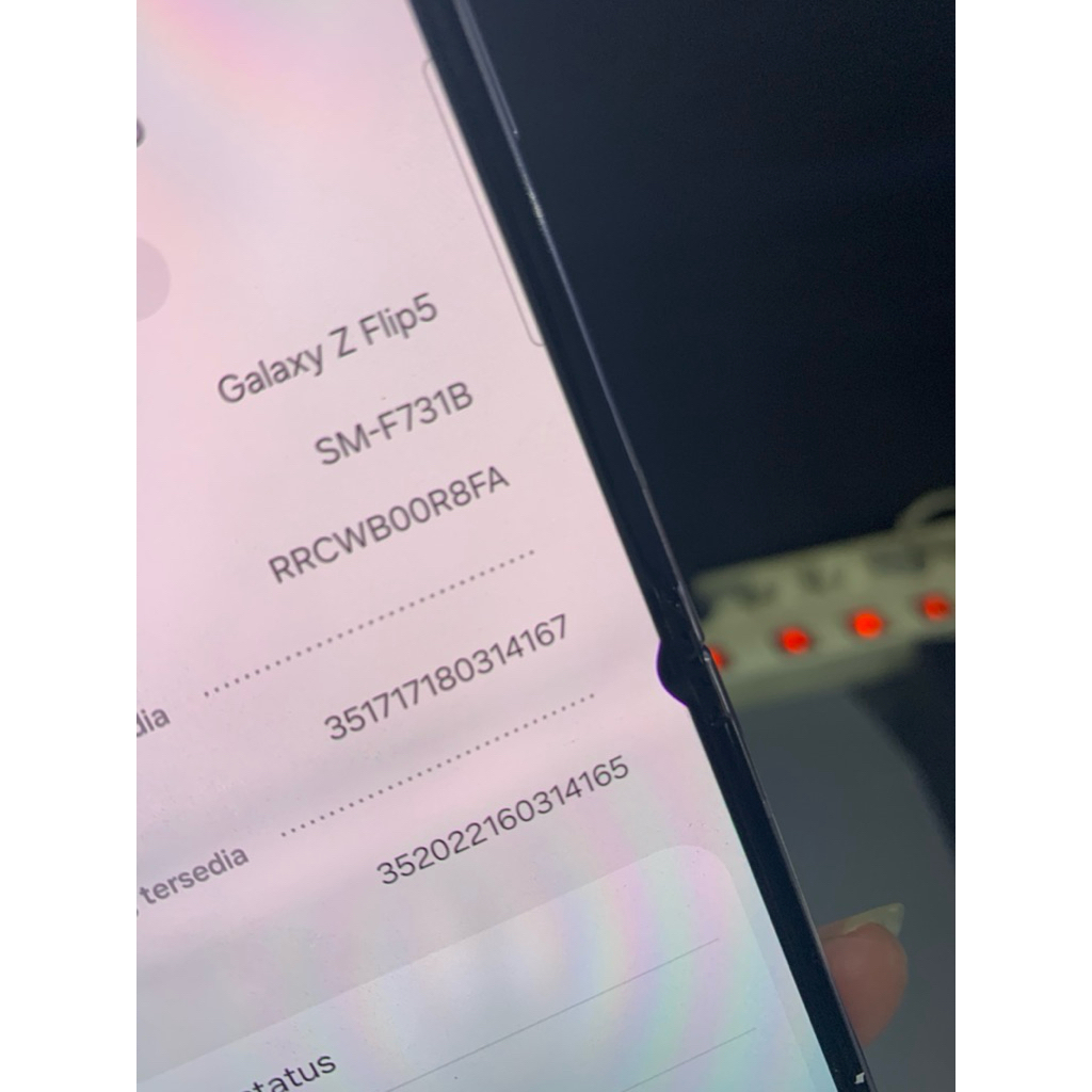Jual SAMSUNG Z FLIP 5 RAM 8/512GB ORIGINAL SEIN NORMAL TAMPILAN MEWAH ...