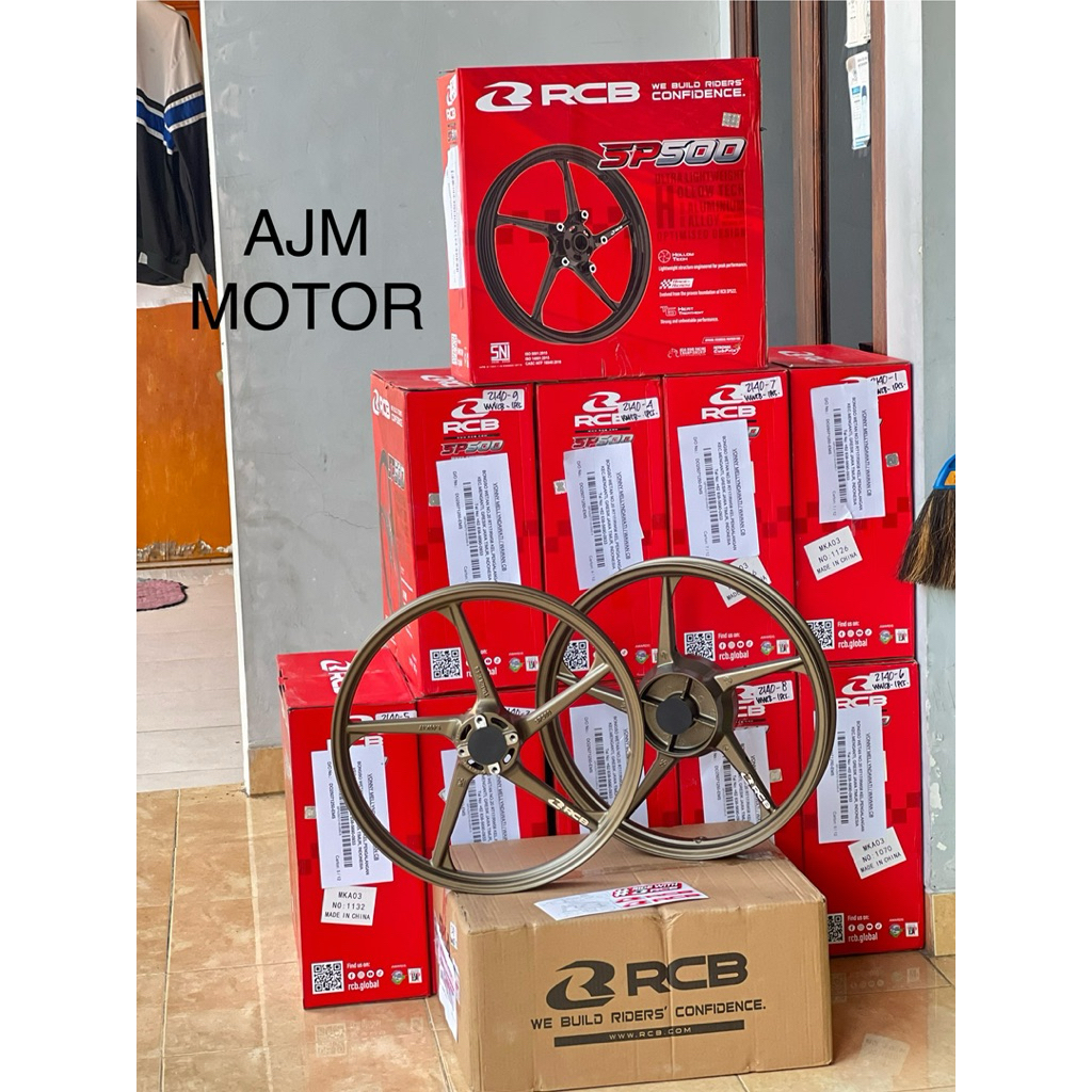 Jual VELG RCB SP500 SP 500 BRONZ DAN HITAM JUPITER 140/160-17 | Shopee ...