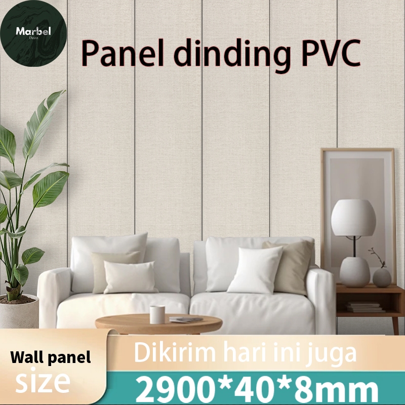 Jual Wallboard PVC Motif Kayu 2,9 m x 40 Cm x 8mmWall Panel WPC ...