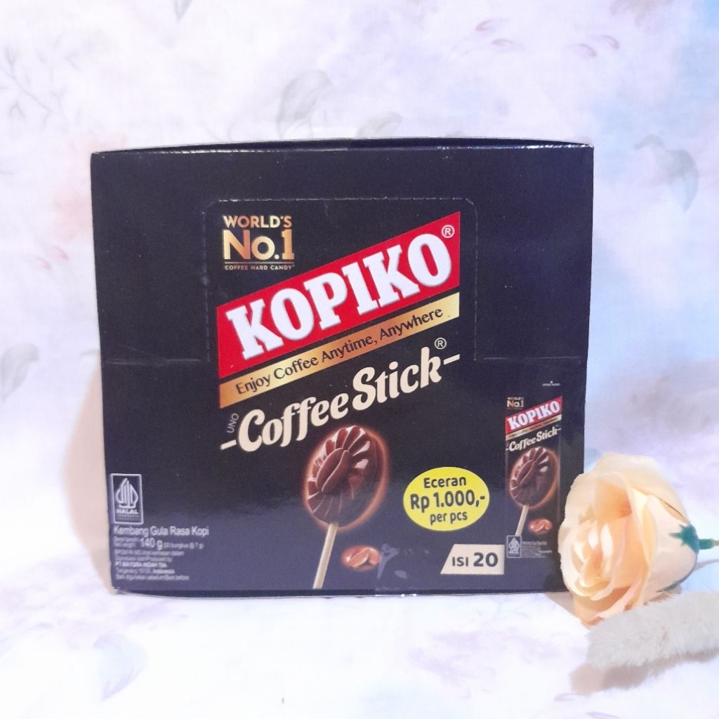 Jual PERMEN KOPIKO STICK / PERMEN KOPIKO LOLI GAGANG / 1 BOX ISI 20 PCS ...