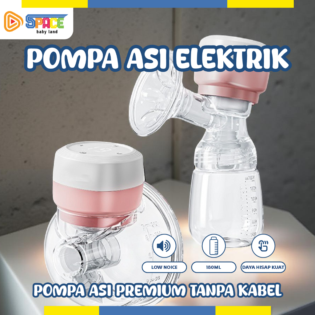 Jual POMPA ASI HANDSFREE ELEKTRIK Tanpa Kabel Otomatis Portable Botol ...