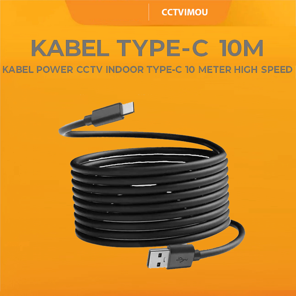 Jual KABEL-TYPE-C-10M KABEL POWER CCTV INDOOR TYPE-C 10 METER HIGH ...