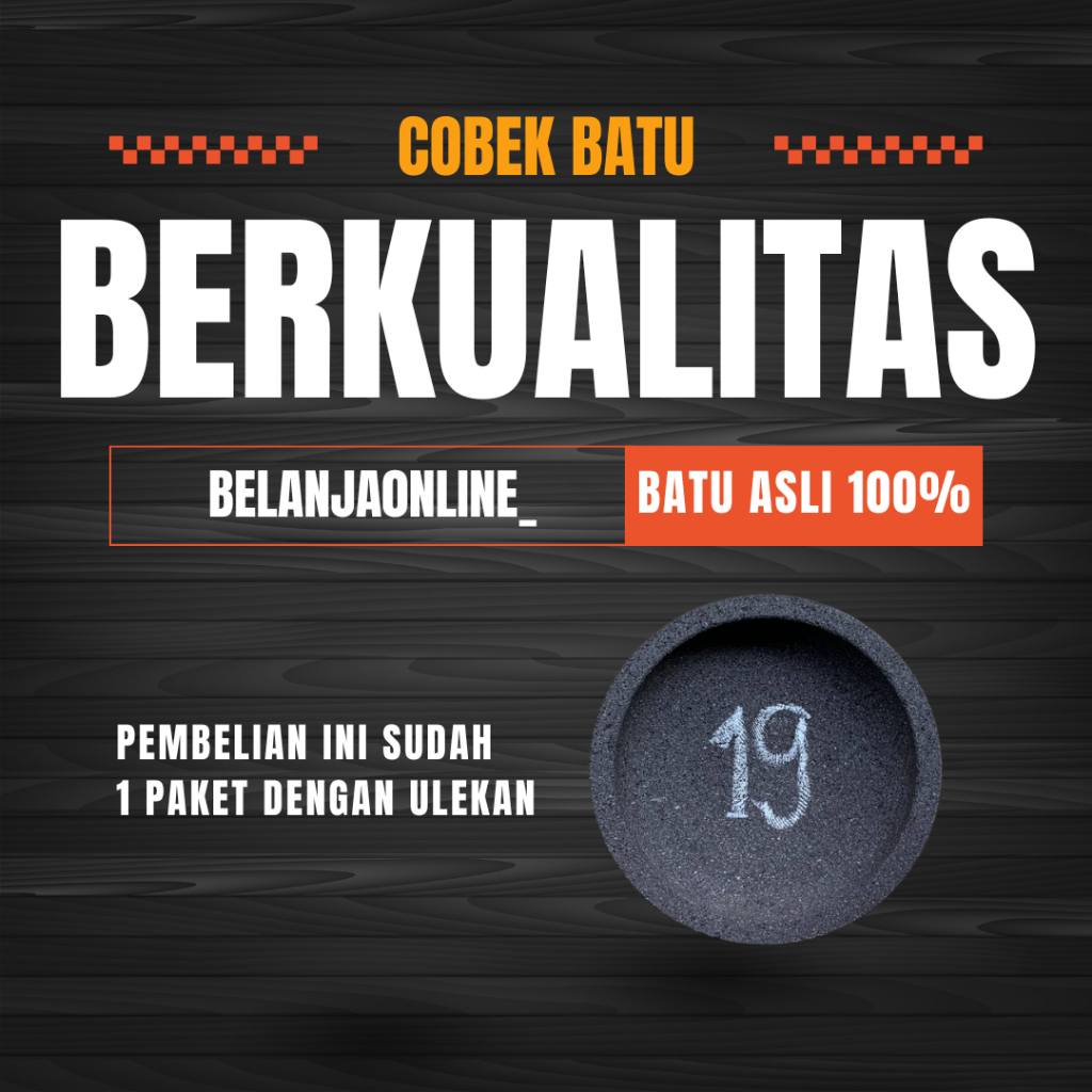 Jual Cobek batu asli batu merapi ukuran 19cm paket cobek+munthu ...