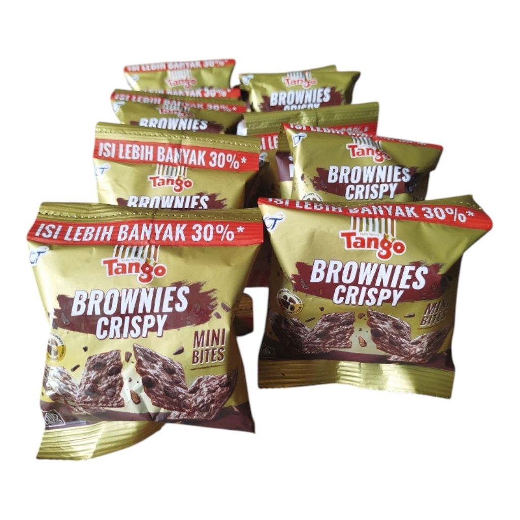 Jual tango brownies crispy mini bites crispy cookies isi 10pcs | Shopee ...