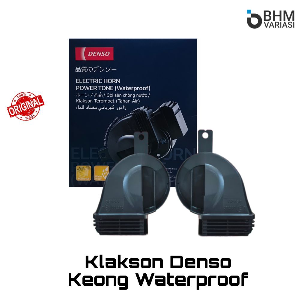 Jual KLAKSON DENSO KEONG WATERPROOF DISC 12V ORIGINAL | Shopee Indonesia