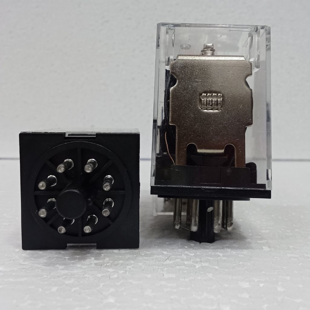Jual Relay Omron mk2 mk2p mk2p-i 24vdc 8pin + socket | Shopee Indonesia