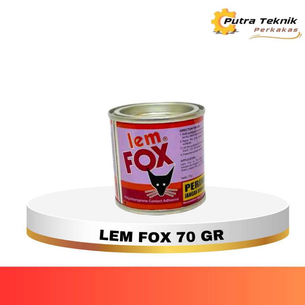 Jual LEM FOX KUNING 70GR/ LEM SERBAGUNA (041605623) | Shopee Indonesia