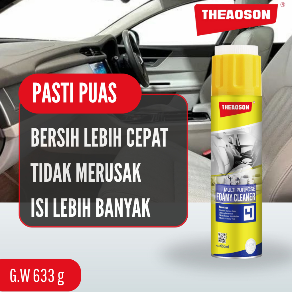 Jual Theaoson Multi Purpose Foamy Cleaner 650 ML / Spray Busa Pembersih ...