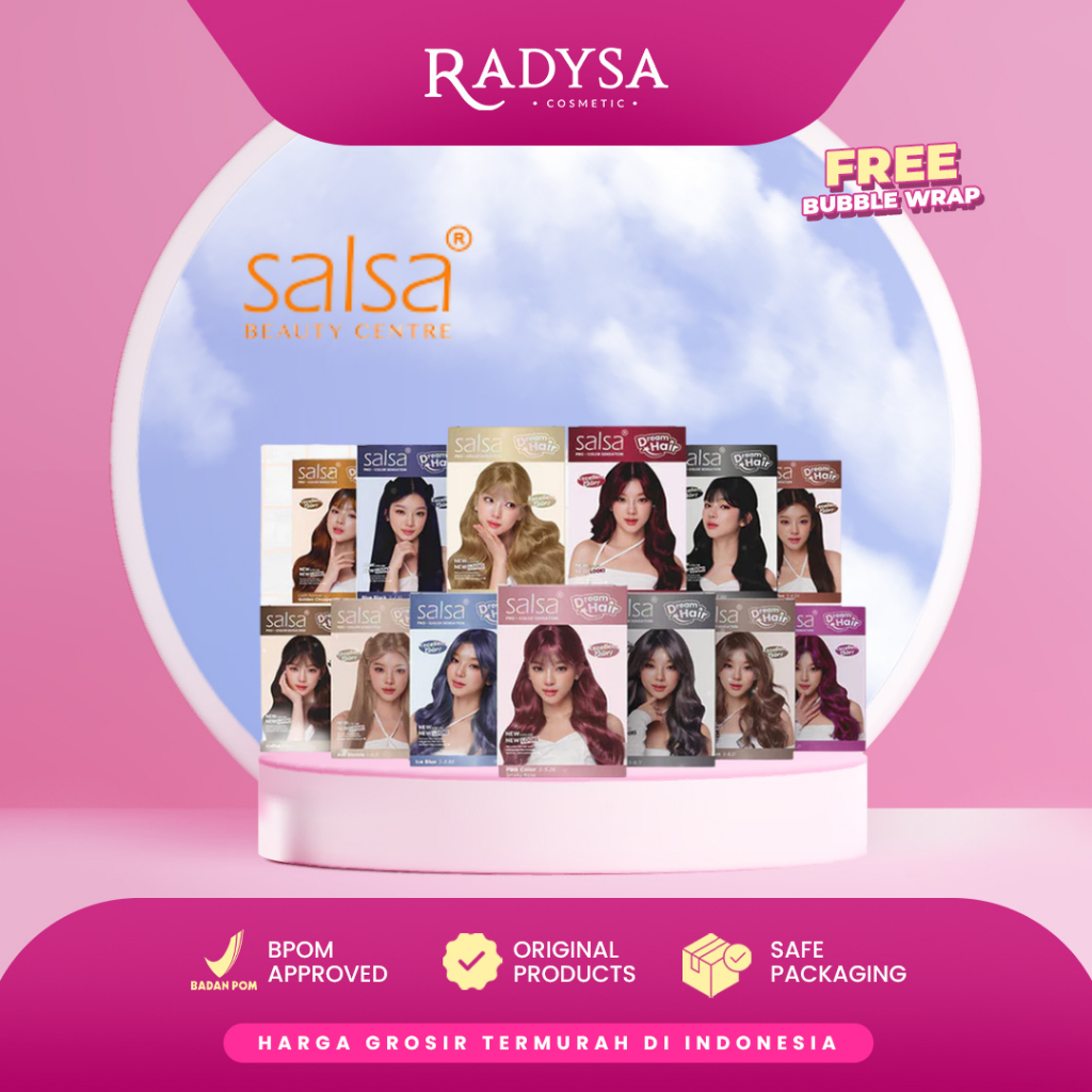 Jual RADYSA - SALSA Dream Hair Color - Cat Rambut Permanen Praktis ...