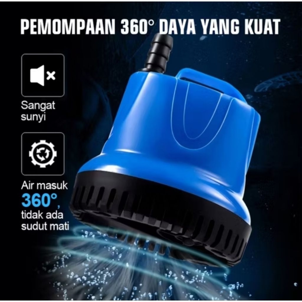 Jual Pompa Celup Power Head Pompa Sedot Bawah Low Water Level Bottom ...