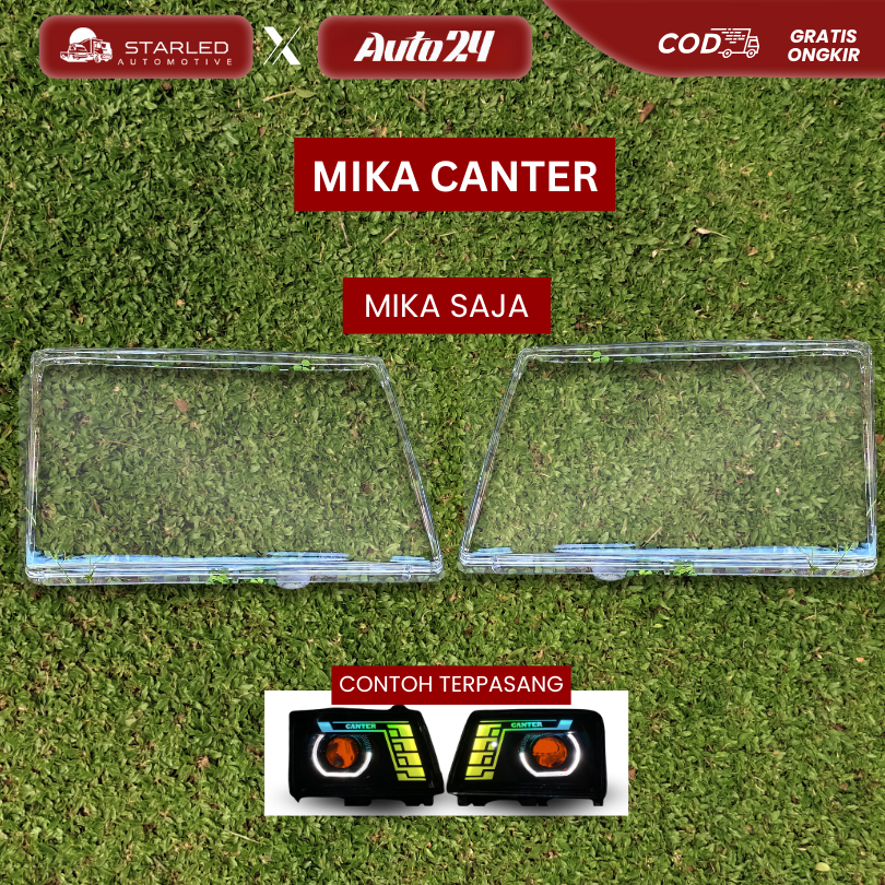 Jual MIKA HEADLAMP CANTER BENING POLOS BAHAN AWET ANTI PECAH TAHAN ...