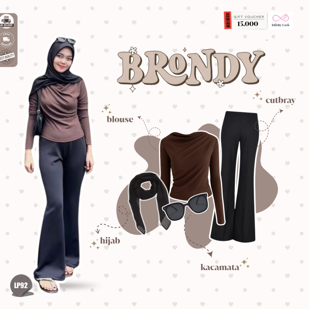 Jual INFINITY - Hijab Style Outfit Korea | Kacamata Hitam,Bella Square ...