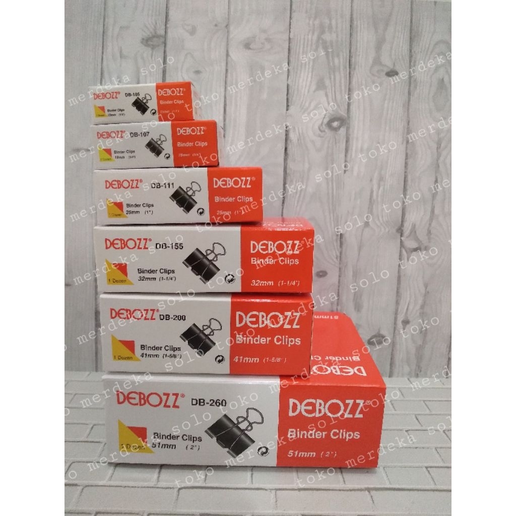 Jual Bibder Clip Debozz 155 | Shopee Indonesia