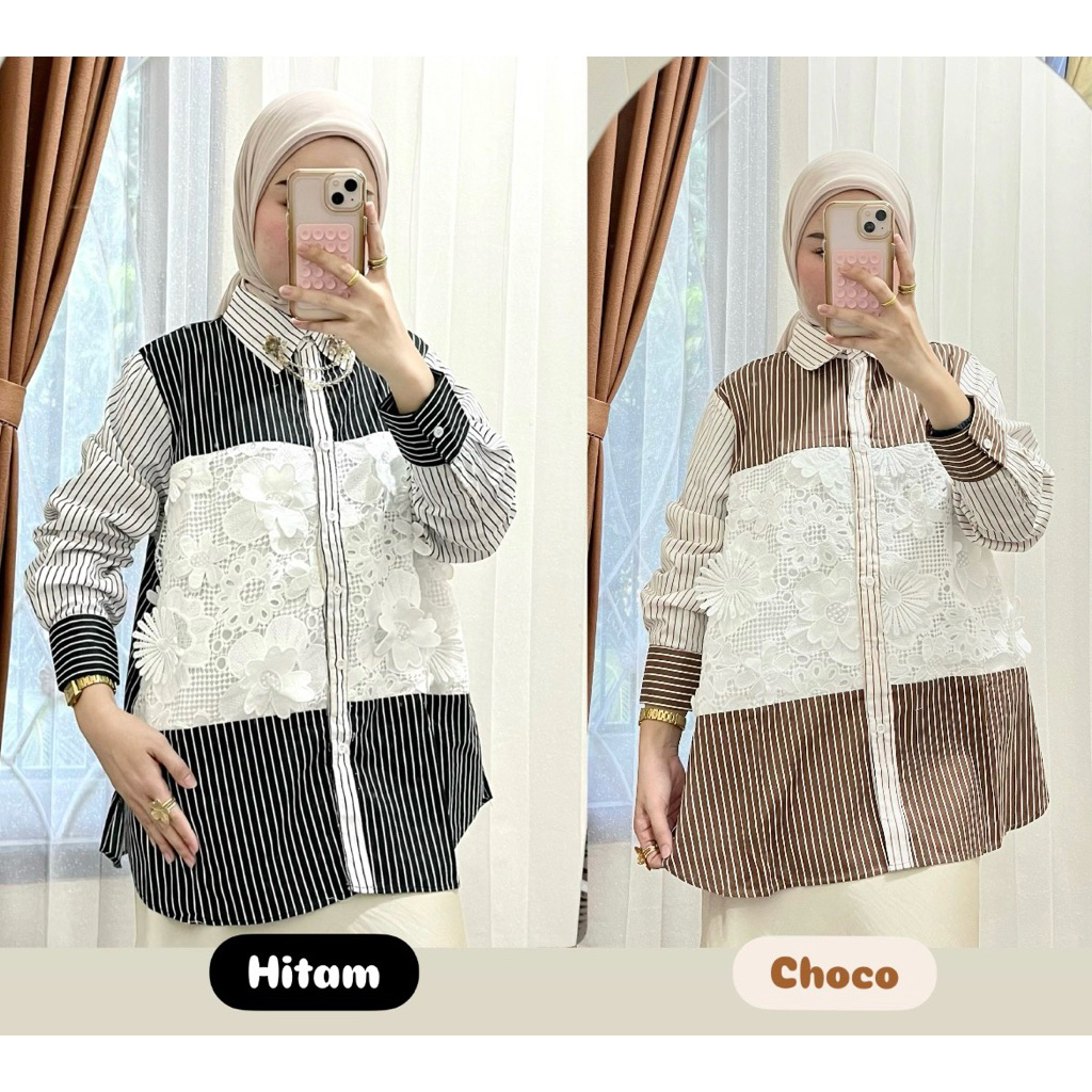 Jual Kimo Blouse Shirt (by wearmi.co) | Shopee Indonesia