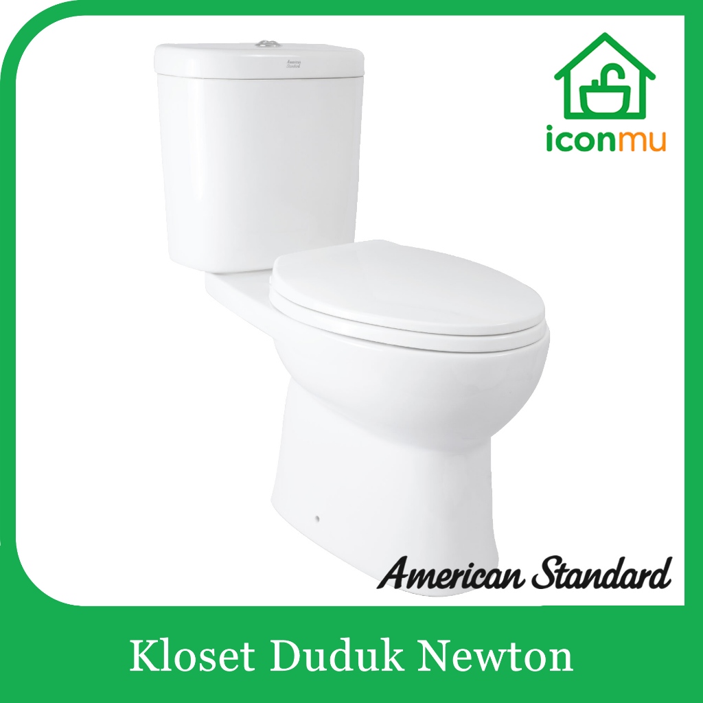 Jual American Standard Kloset Duduk Newton Dual Flush Kamar Mandi ...
