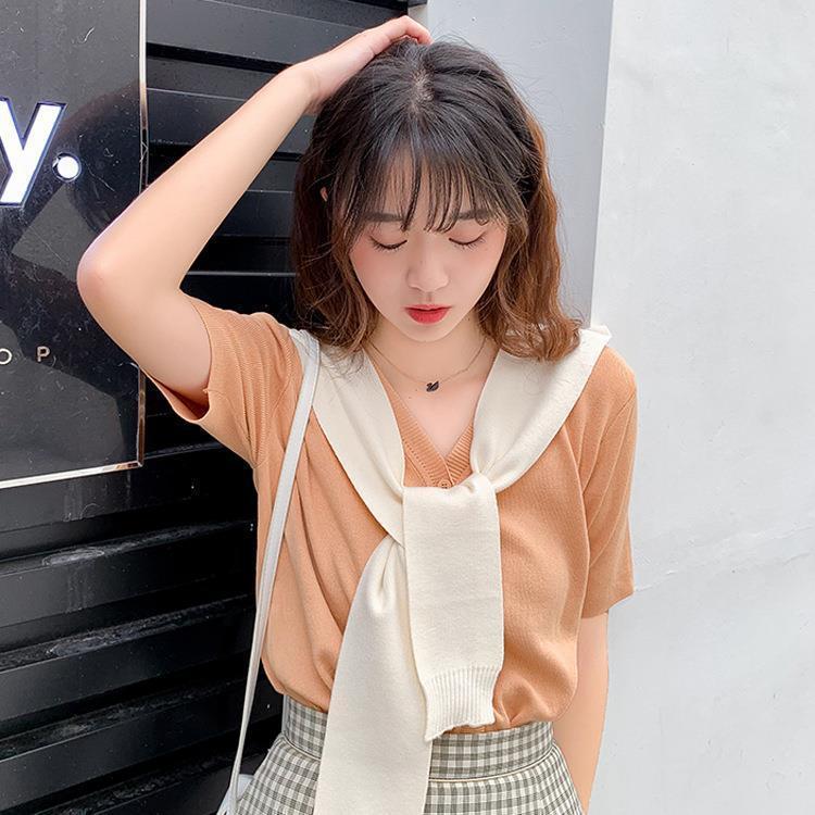 Jual SYAL BAHU RAJUT PREMIUM / SYAL RAJUT KOREAN POLOS / SYAL KERAH ...