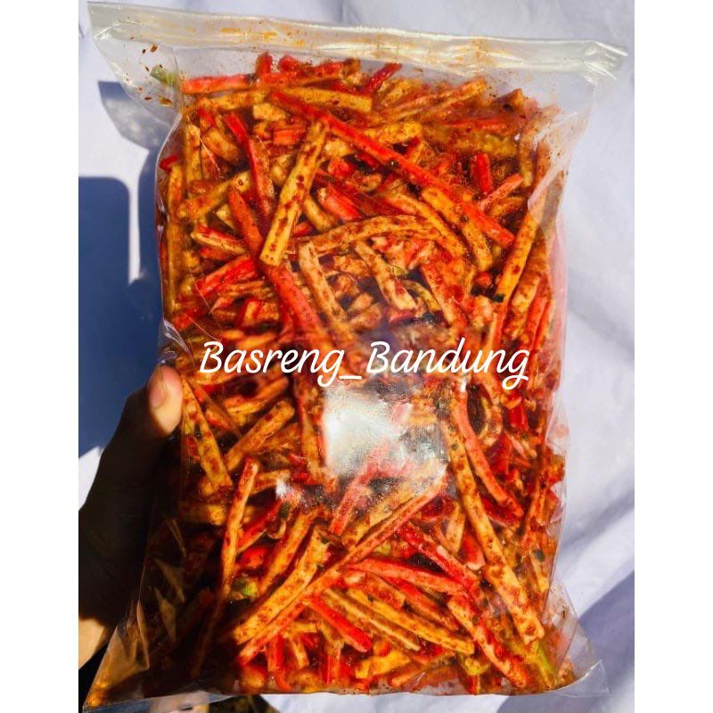 Jual Seblak kerupuk Renyah Beton Viral kemasan 500grm Seblak keripik ...