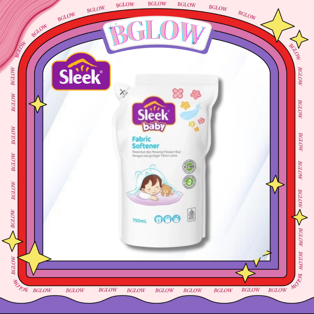Jual Sleek Baby Fabric Softener Pouch 750ml pelembut dan pewangi ...