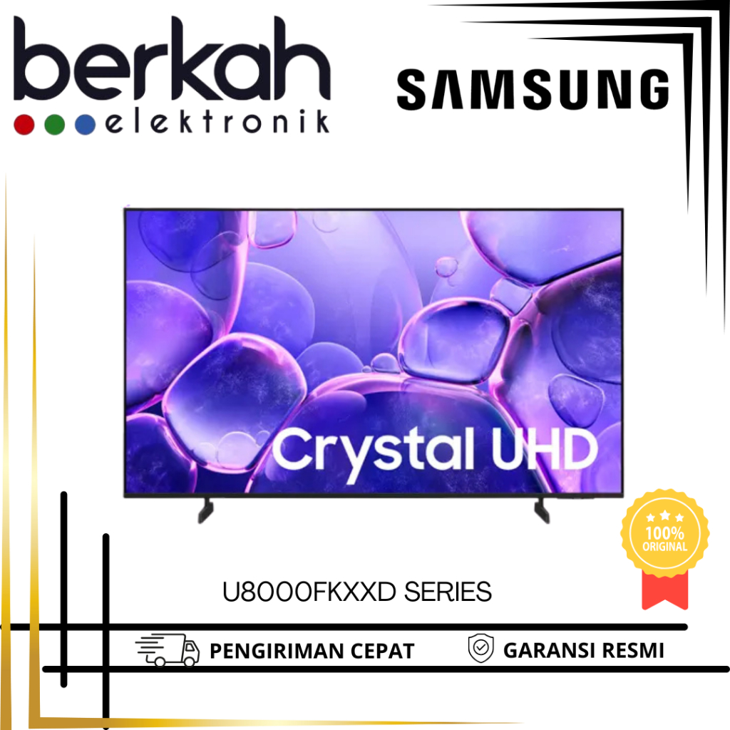 Jual Samsung 65 Inch Crystal UHD U8000F 4K Smart TV (2025 ...