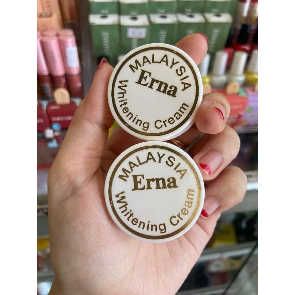 Jual Erna Cream Whitening Malaysia 1 box | Shopee Indonesia