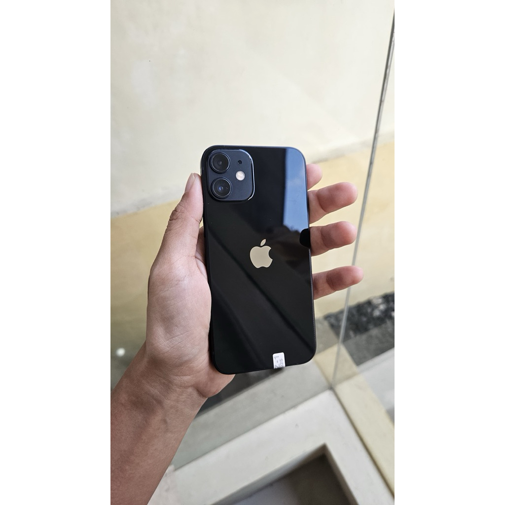 Jual iPhone 12 Mini 128GB Hitam - Second Inter Original Fullset ...