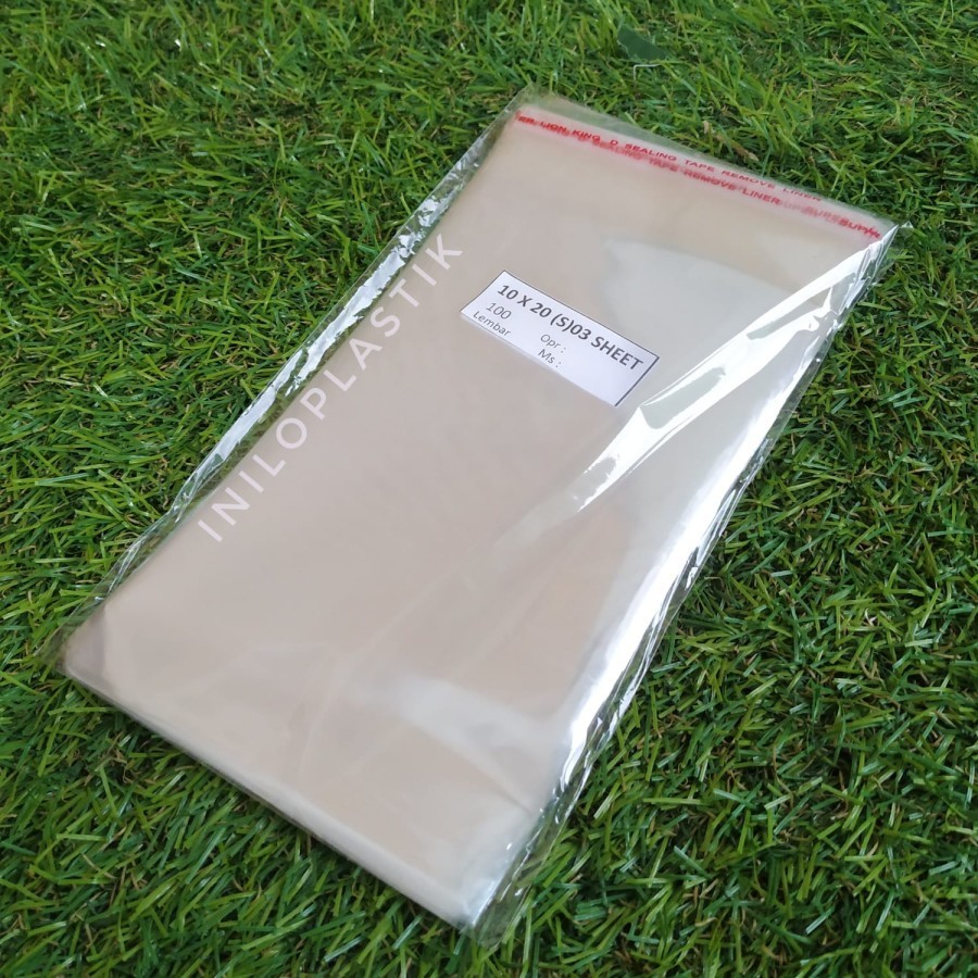 Jual Plastik OPP One Sheet Selapis / plastik Selembar / plastik risoles ...