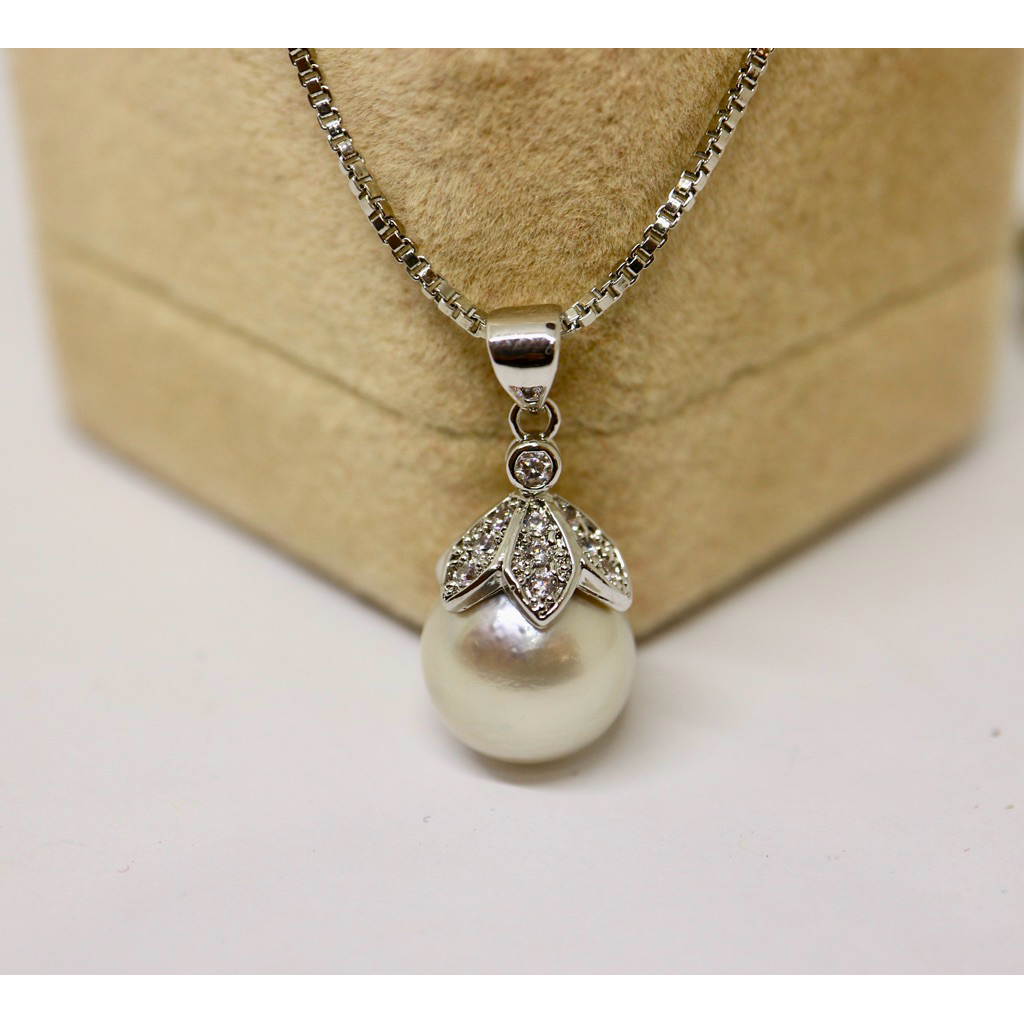 Jual KALUNG LIONTIN MUTIARA LAUT ASLI GRADE A LENGKAP SERTIFIKAT DAN ...